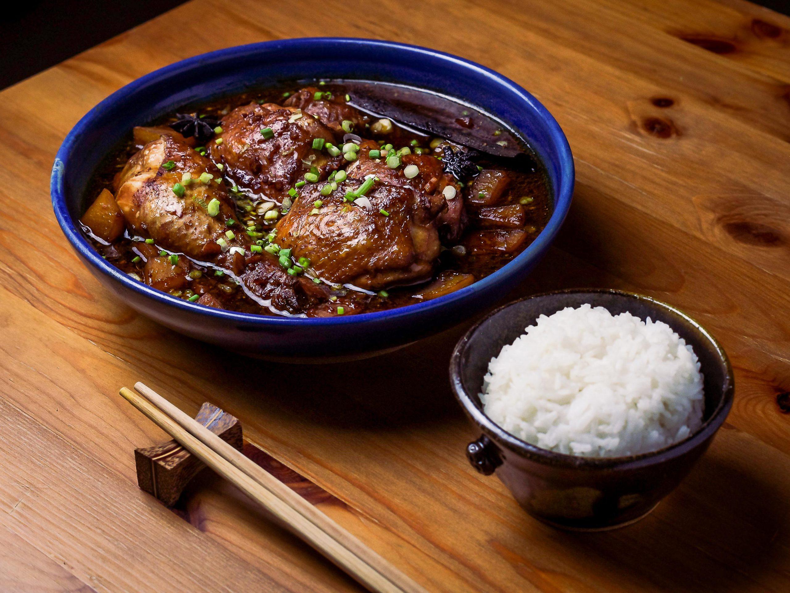 Granny’s chicken pongteh: This granny’s version is high in garlic ...